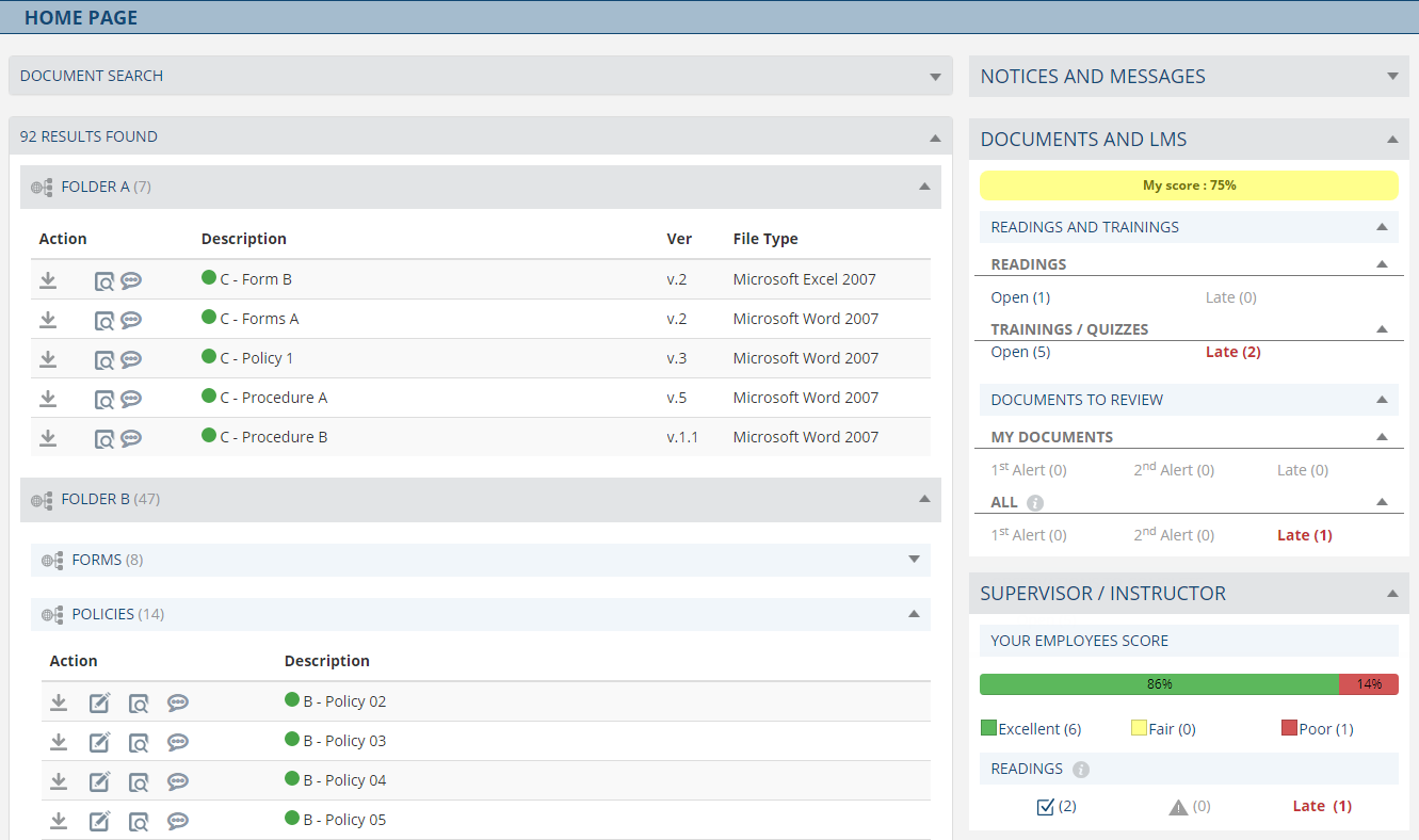 Omni-Assistant QMS Software - Features